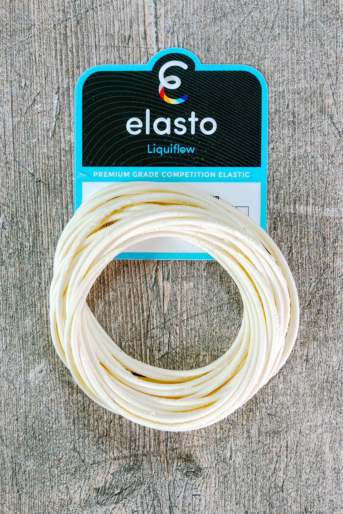 Liquiflow 6-10 White - Fishing Pole Elastic – Elasto Tackle